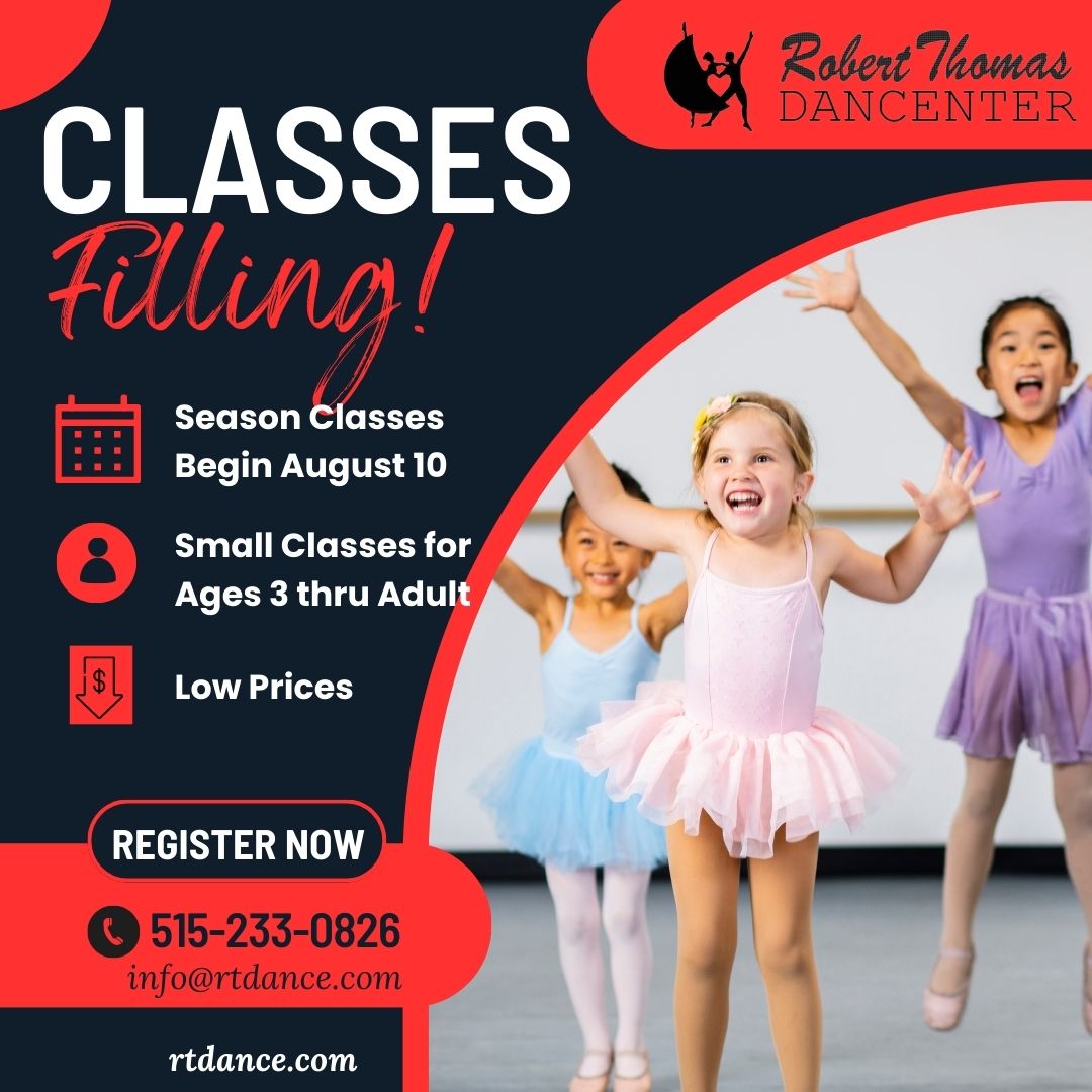 Robert Thomas Dancenter - Central Iowa Dance Studio - Ames, Iowa