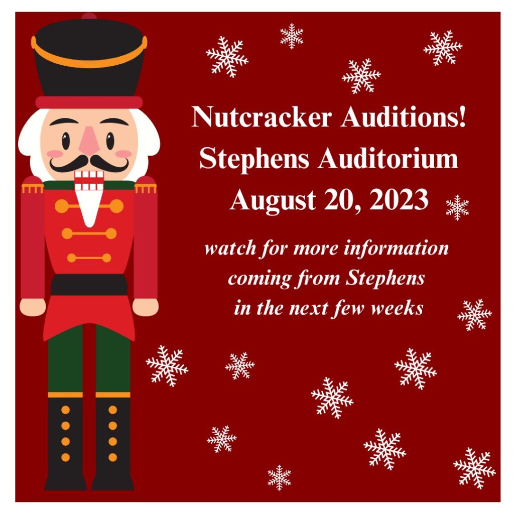 Nutcracker Auditions - Robert Thomas Dancenter