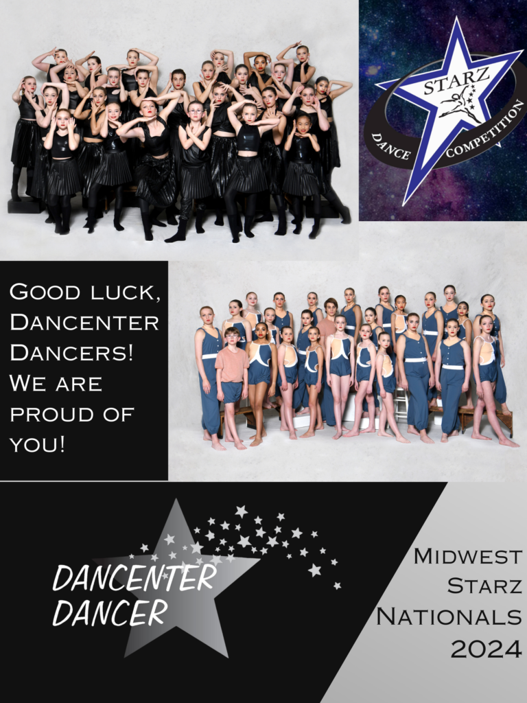 Good luck at Nationals, Dancenter Dancers! - Robert Thomas Dancenter