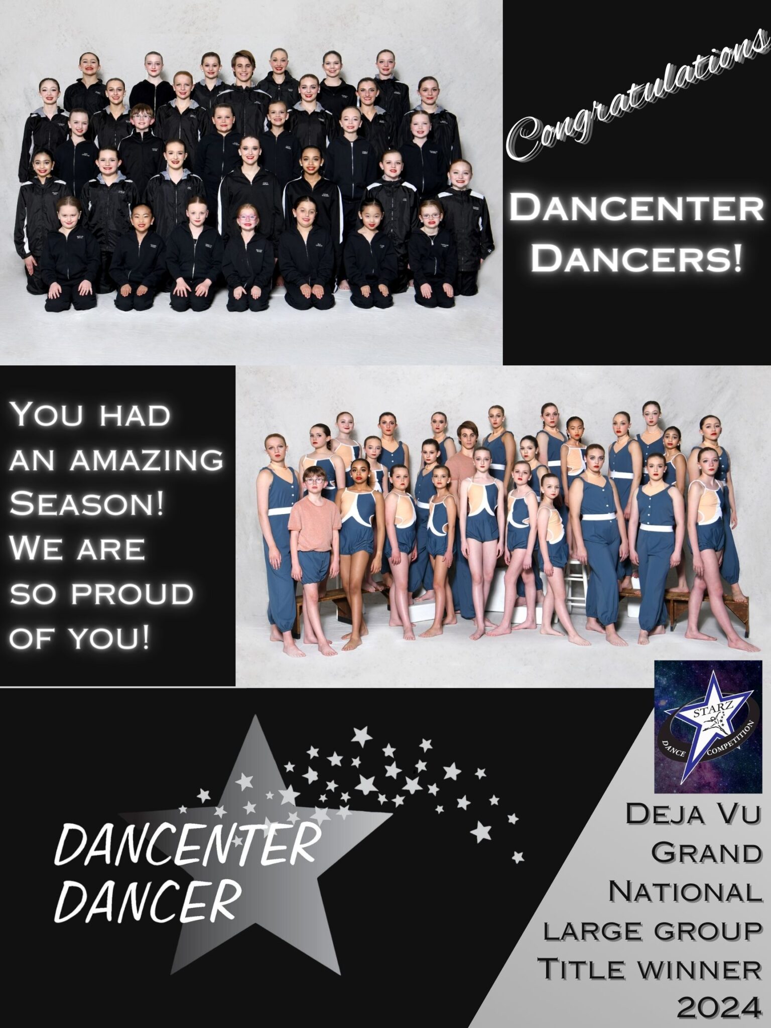 Congratulations, Dancenter Dancers! - Robert Thomas Dancenter